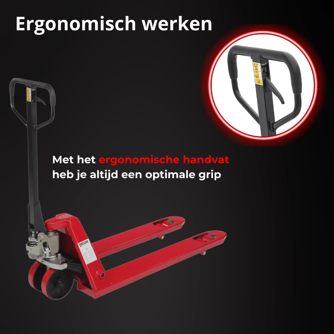 Weldon Palletwagen – 2500KG - Duurzaam en Gebruiksvriendelijk ...
